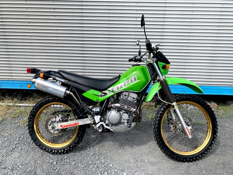中古バイク 入荷予定！ KAWASAKI SUPER SHERPA KL250G – 京都のバイクショップSPEC-M