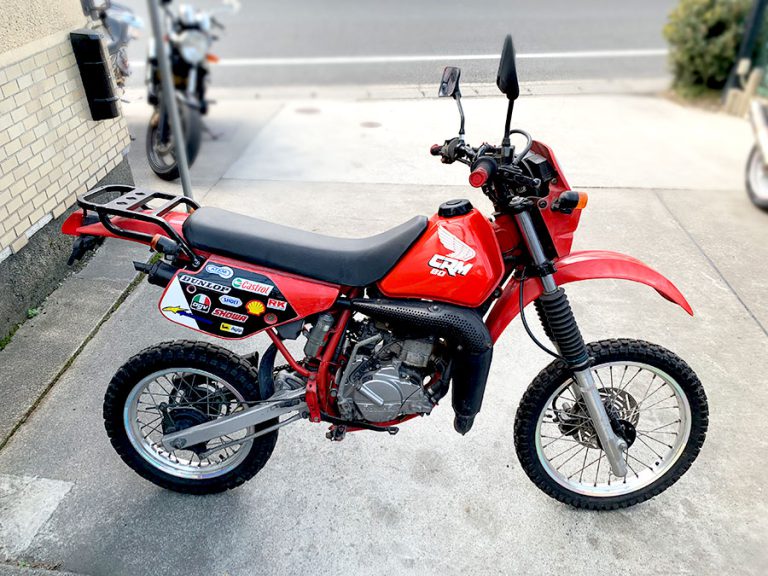 中古バイク 入荷予定！HONDA CRM80 HD11 – 京都のバイクショップSPEC-M（スペックエム）