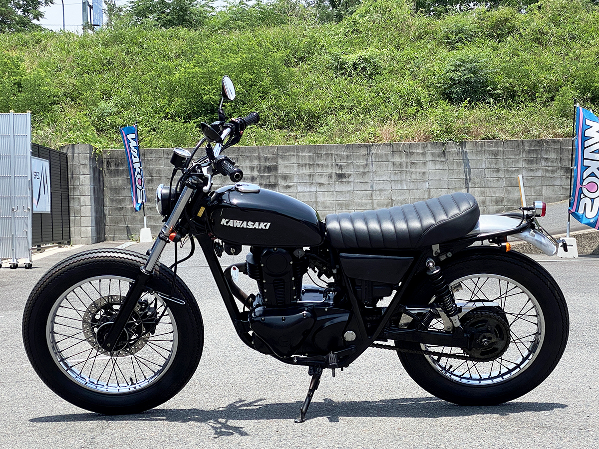 中古バイク KAWASAKI 250TR｜BJ250F – 京都のバイクショップSPEC-M（スペックエム）5247